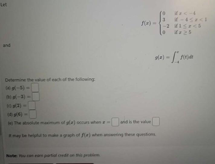 Solved f(x)=⎩⎨⎧03−20 if x