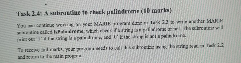 Solved Task 2 2 A Subroutine For Reading User Inputs 10