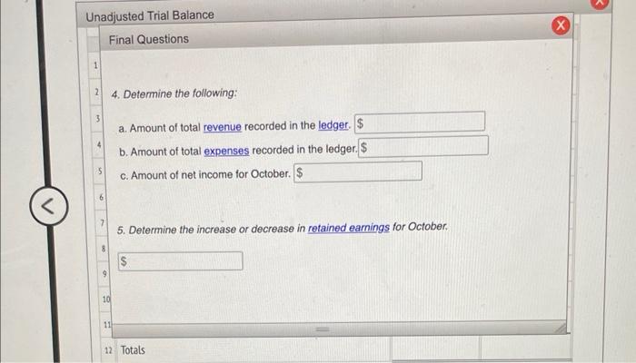 Solved Fill out chart of accounts, general journal, T | Chegg.com