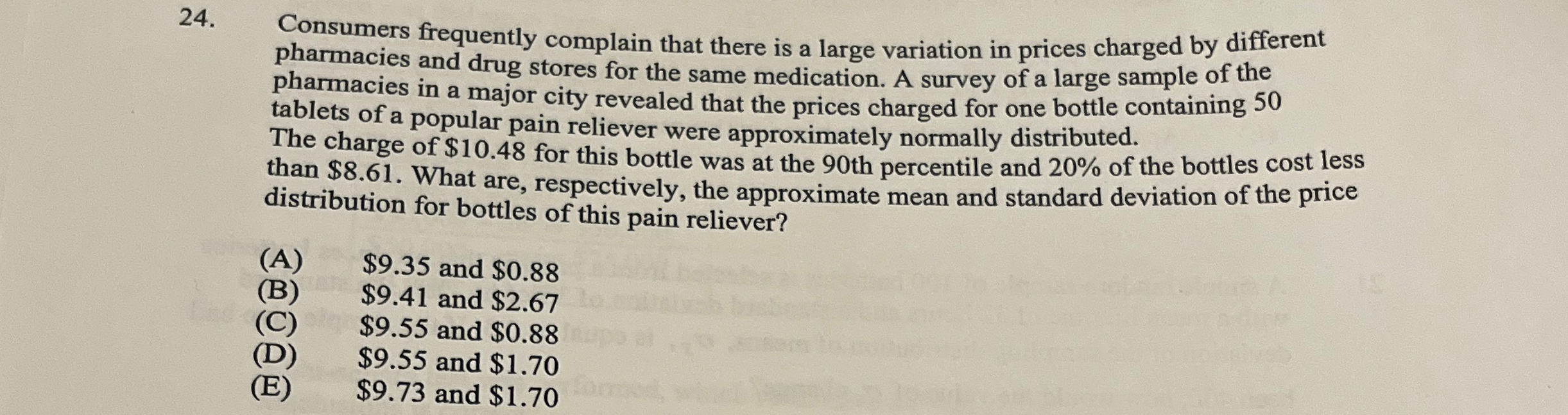 Solved Consumers frequently complain that there is a large | Chegg.com