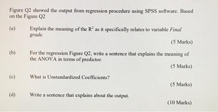 Solved Model Summary Model R R Square Adjusted R Square Std. | Chegg.com