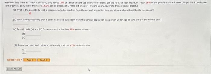 Solved Based on dara from a statistical abstract, only abeut | Chegg.com