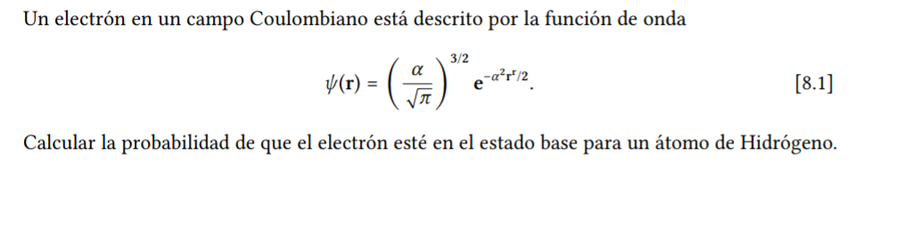 Solved An Electron In A Coulomb Field Is Described By The