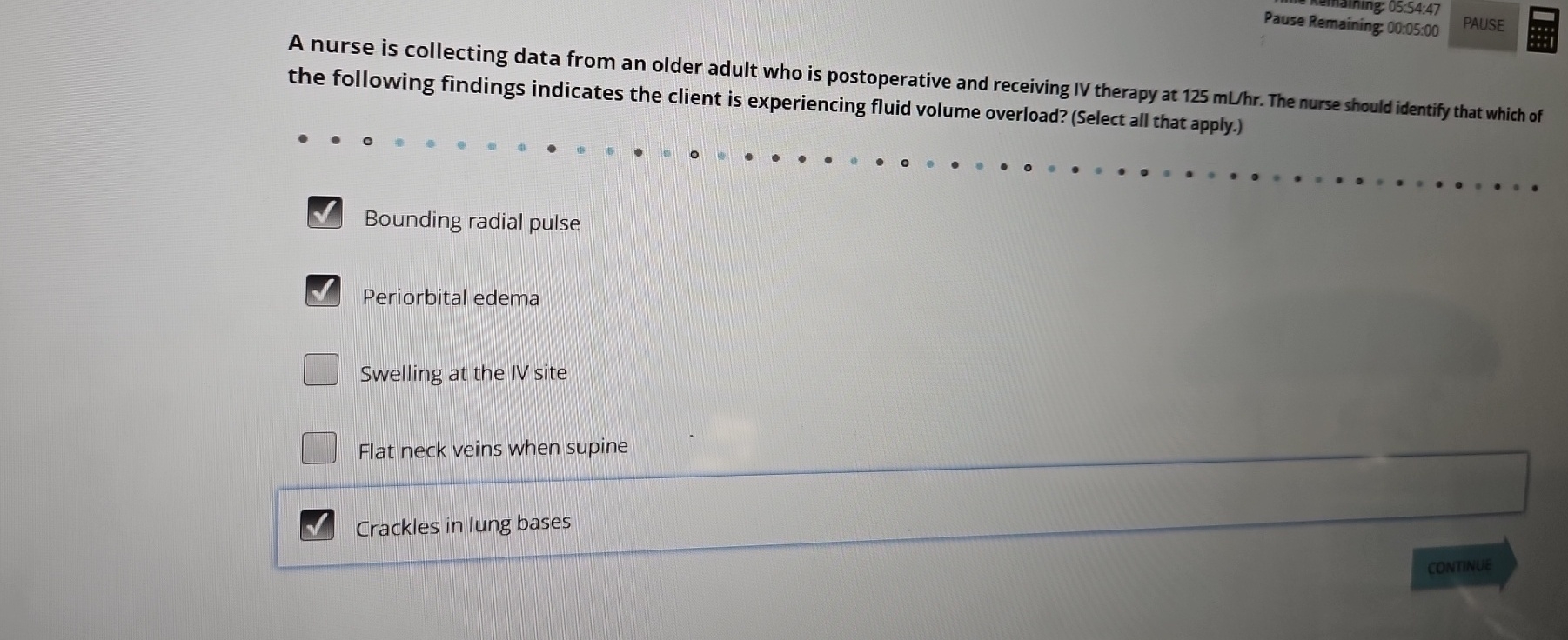 Solved Pause Remaining: 00:05:00A nurse is collecting data | Chegg.com