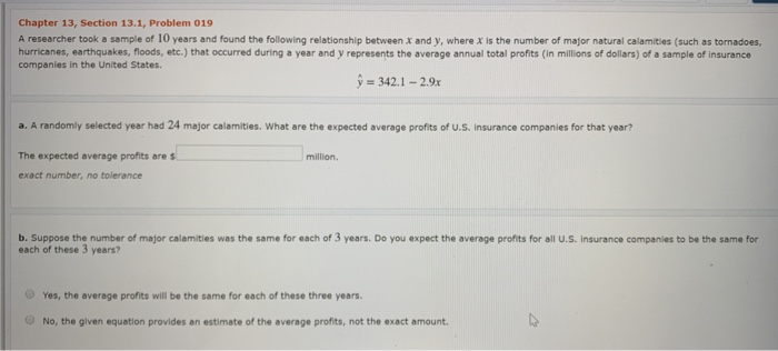 Solved Chapter 13, Section 13.1, Problem 019 A researcher | Chegg.com