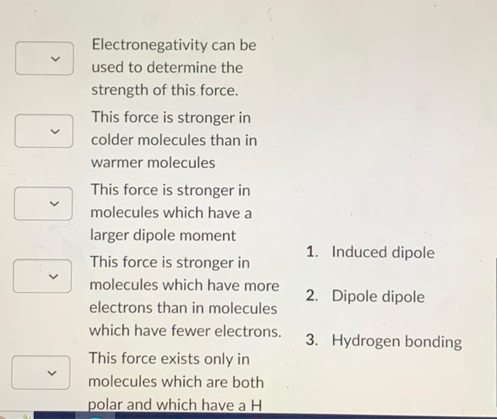 Solved Electronegativity can be used to determine the | Chegg.com