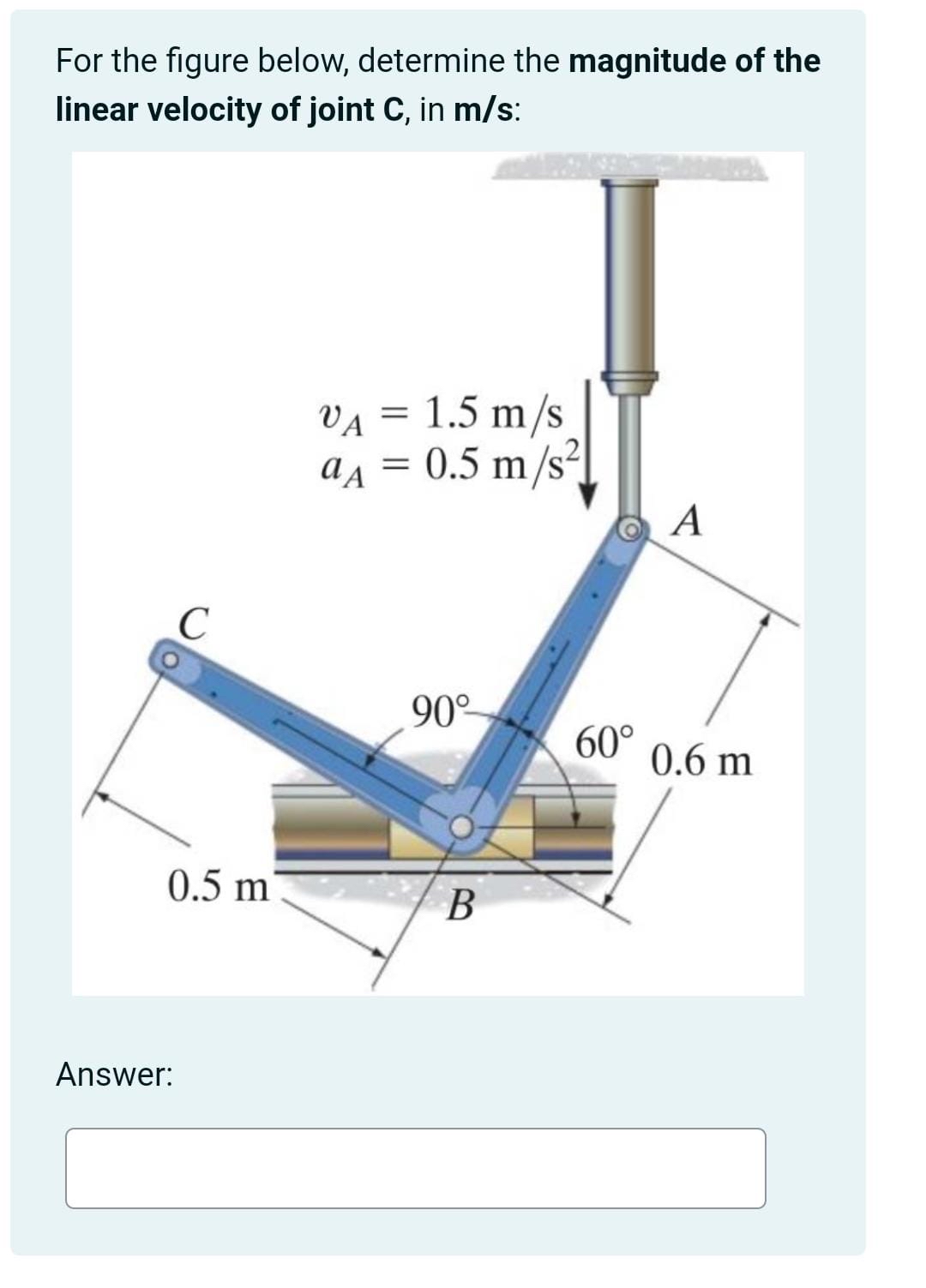 Solved For the figure below, determine the magnitude of the | Chegg.com