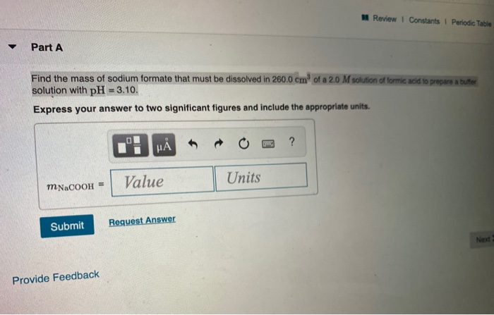 Solved Review 1 Constants Periodic Table Part A Find the | Chegg.com