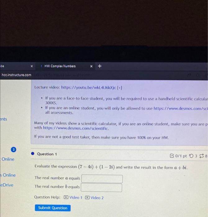 Lecture video: https://youtu.be/wkL4IJ6kXjc [-] - If | Chegg.com