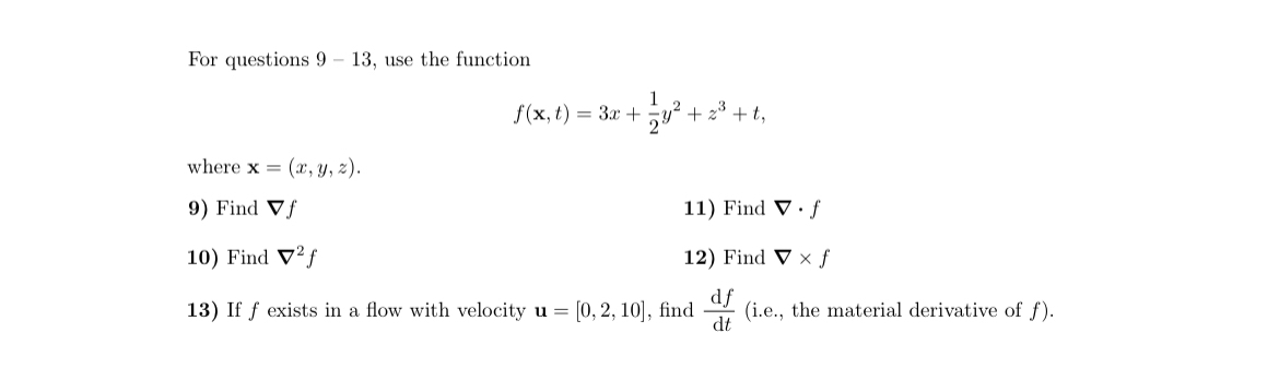 Solved For questions 9-13, ﻿use the | Chegg.com