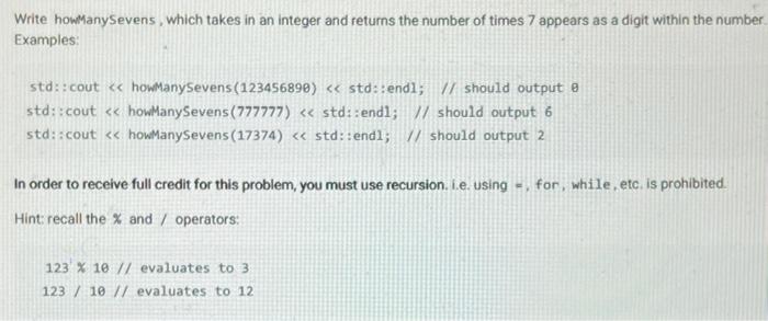 Solved This problem is meant to be a refresher on | Chegg.com