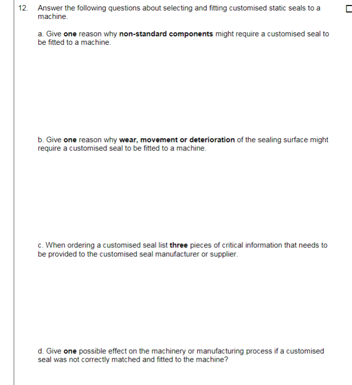 Solved Answer the following questions about selecting and | Chegg.com