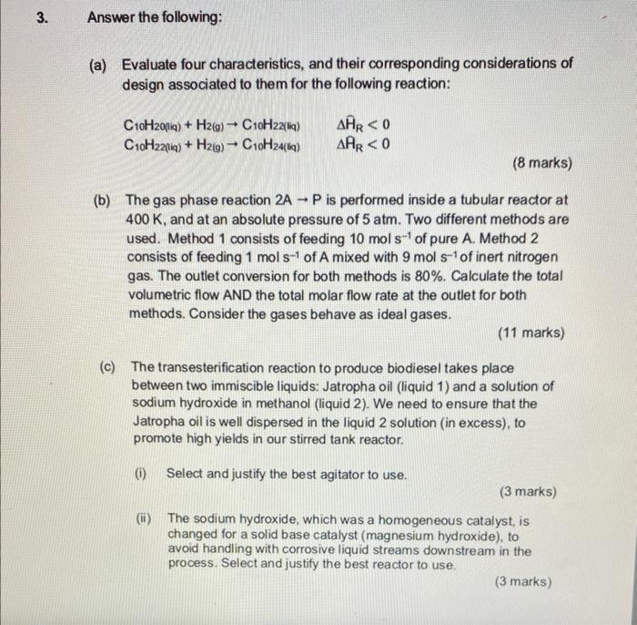 Solved Answer the following: (a) Evaluate four | Chegg.com
