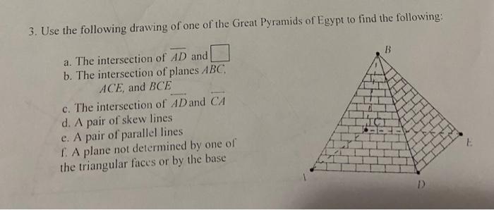 Solved 3. Use the following drawing of one of the Great | Chegg.com