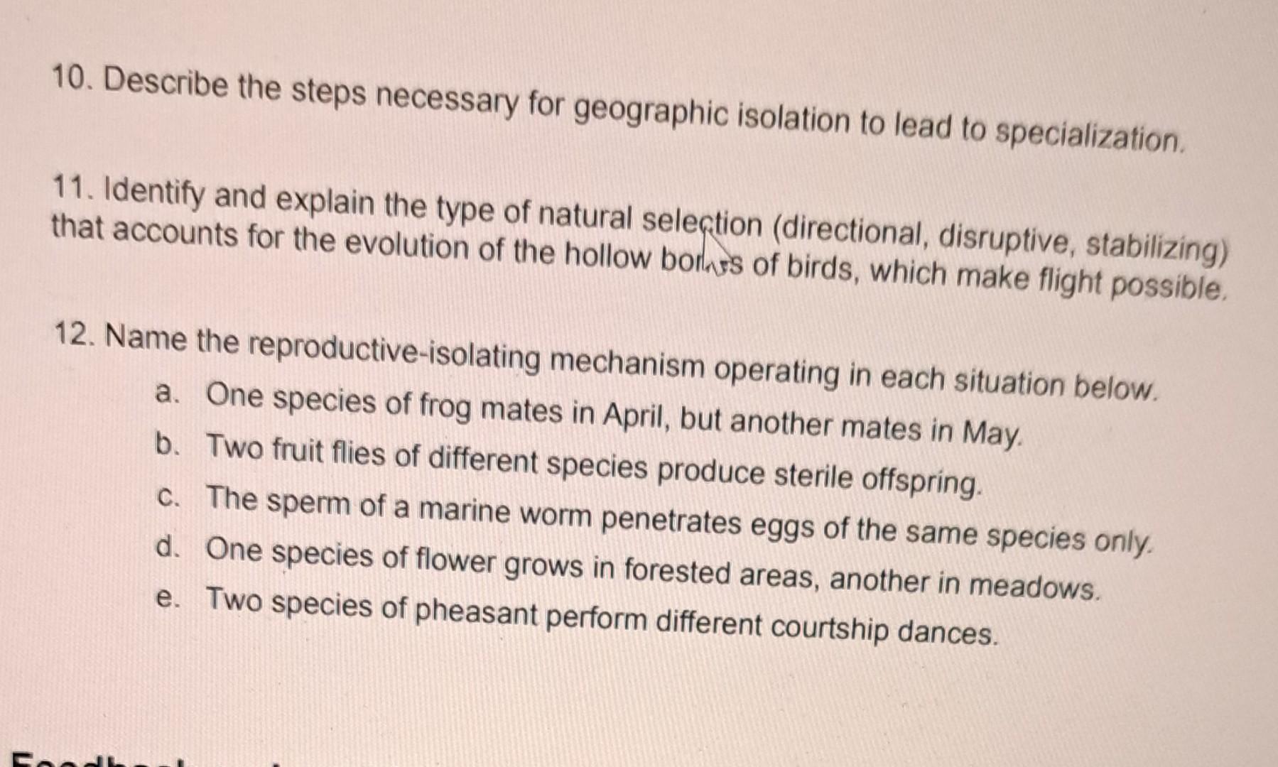 Solved Learning Goals - evaluate the impact of environmental | Chegg.com