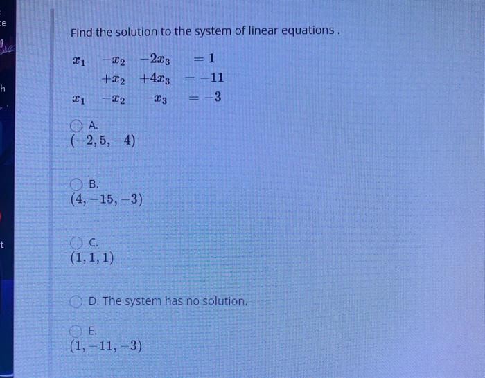 Solved How many parameters are needed to express all the | Chegg.com