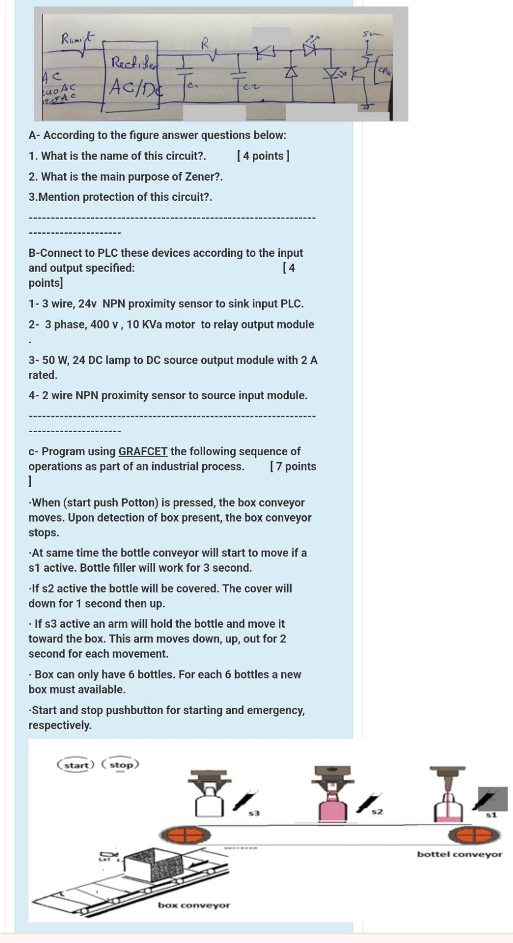 Solved A- ﻿According to the figure answer questions | Chegg.com