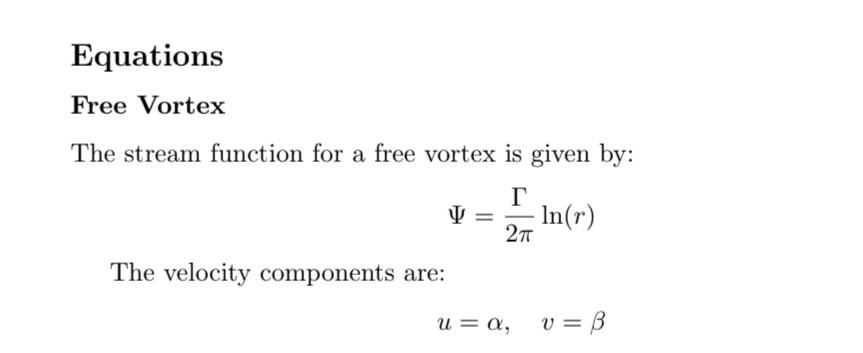 Solved α=10 and β=20 derive stream function, and once the | Chegg.com