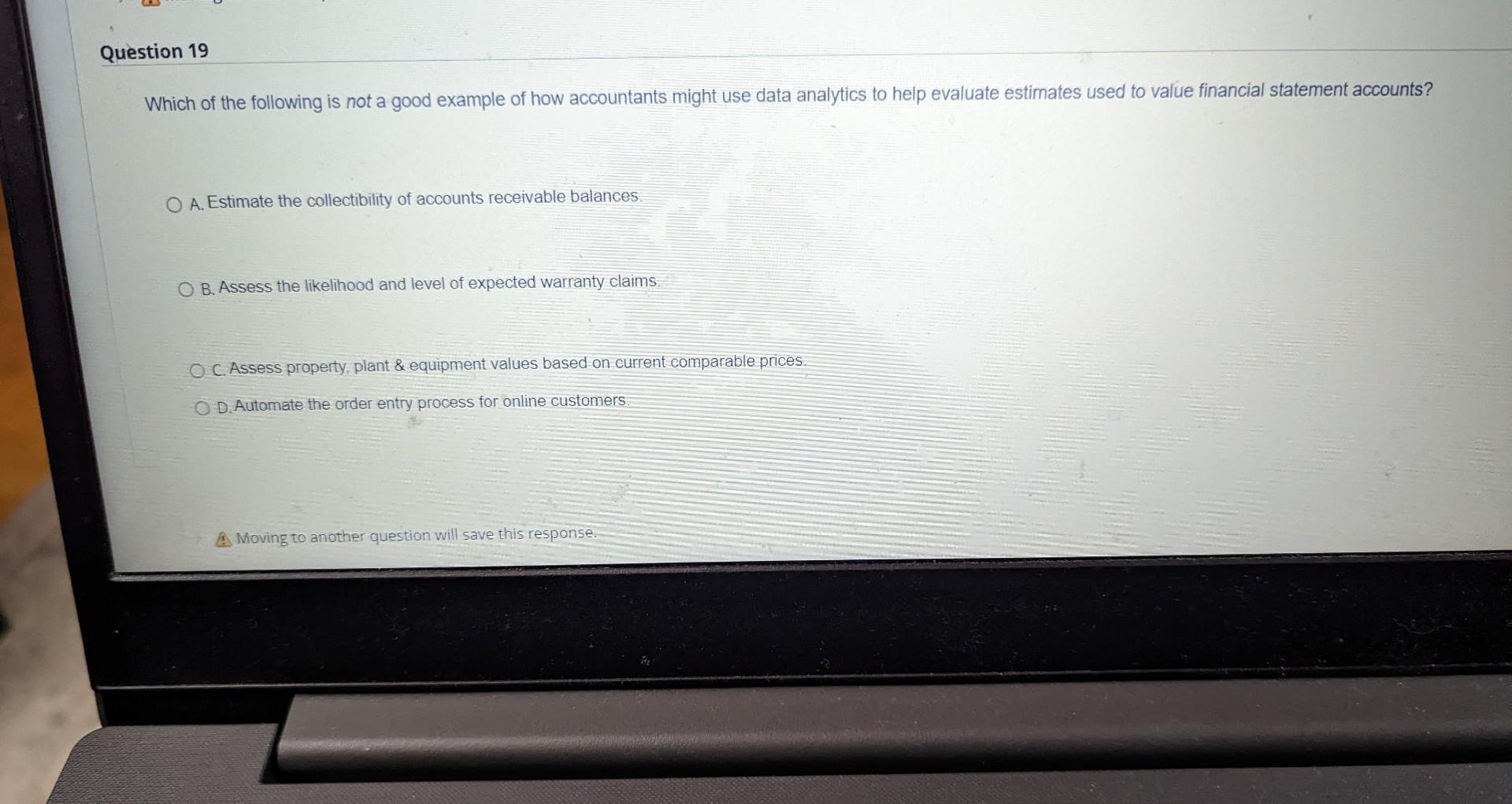 Solved Which of the following is not a good example of how | Chegg.com