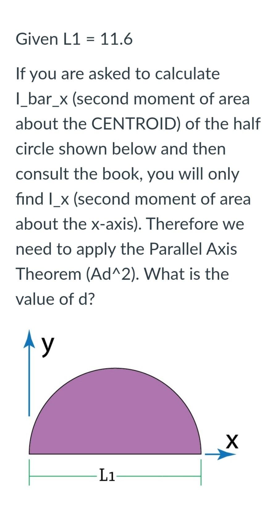 Solved If L1 = 11.6 and L2 = 12.2 what is = = Capital X_bar? | Chegg.com