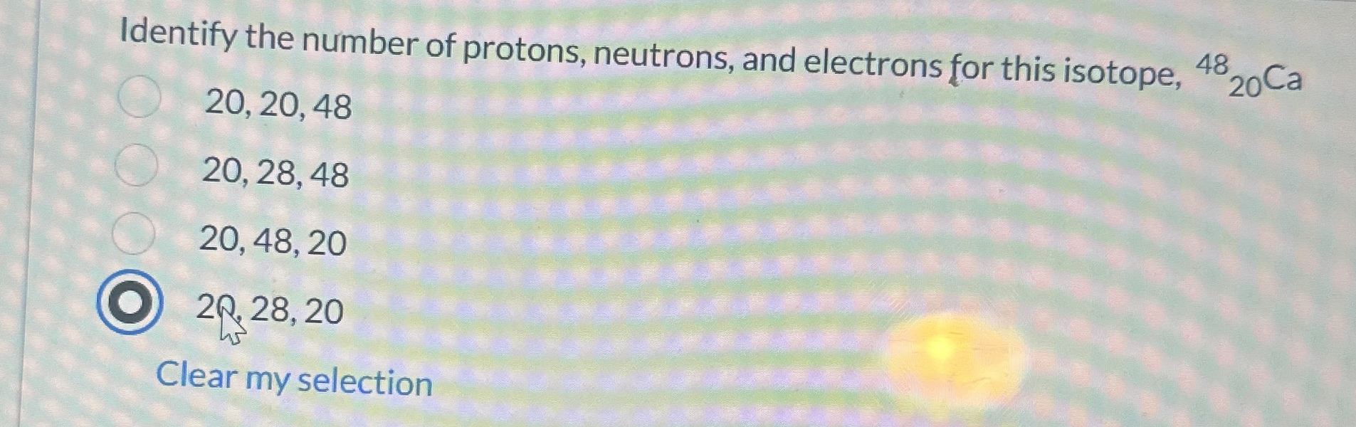 Solved Identify the number of protons, neutrons, and | Chegg.com