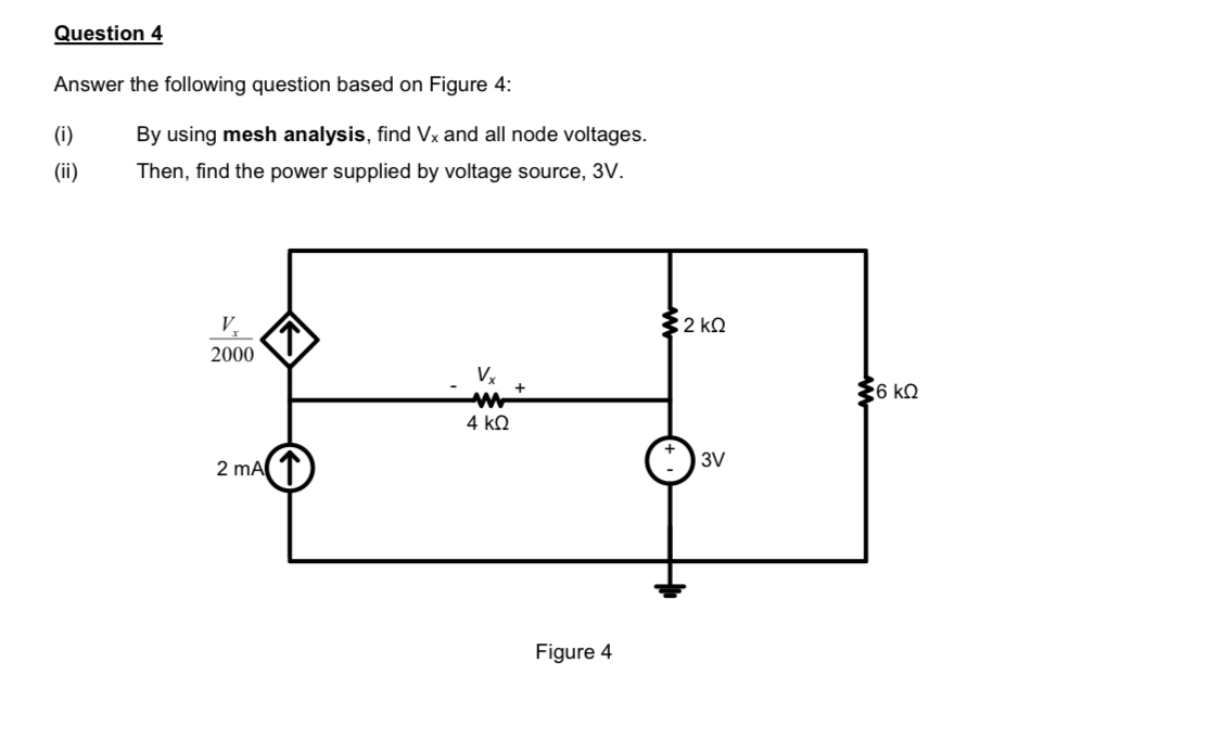 Solved by an EXPERT Question 4Answer the following question based on | Chegg.com