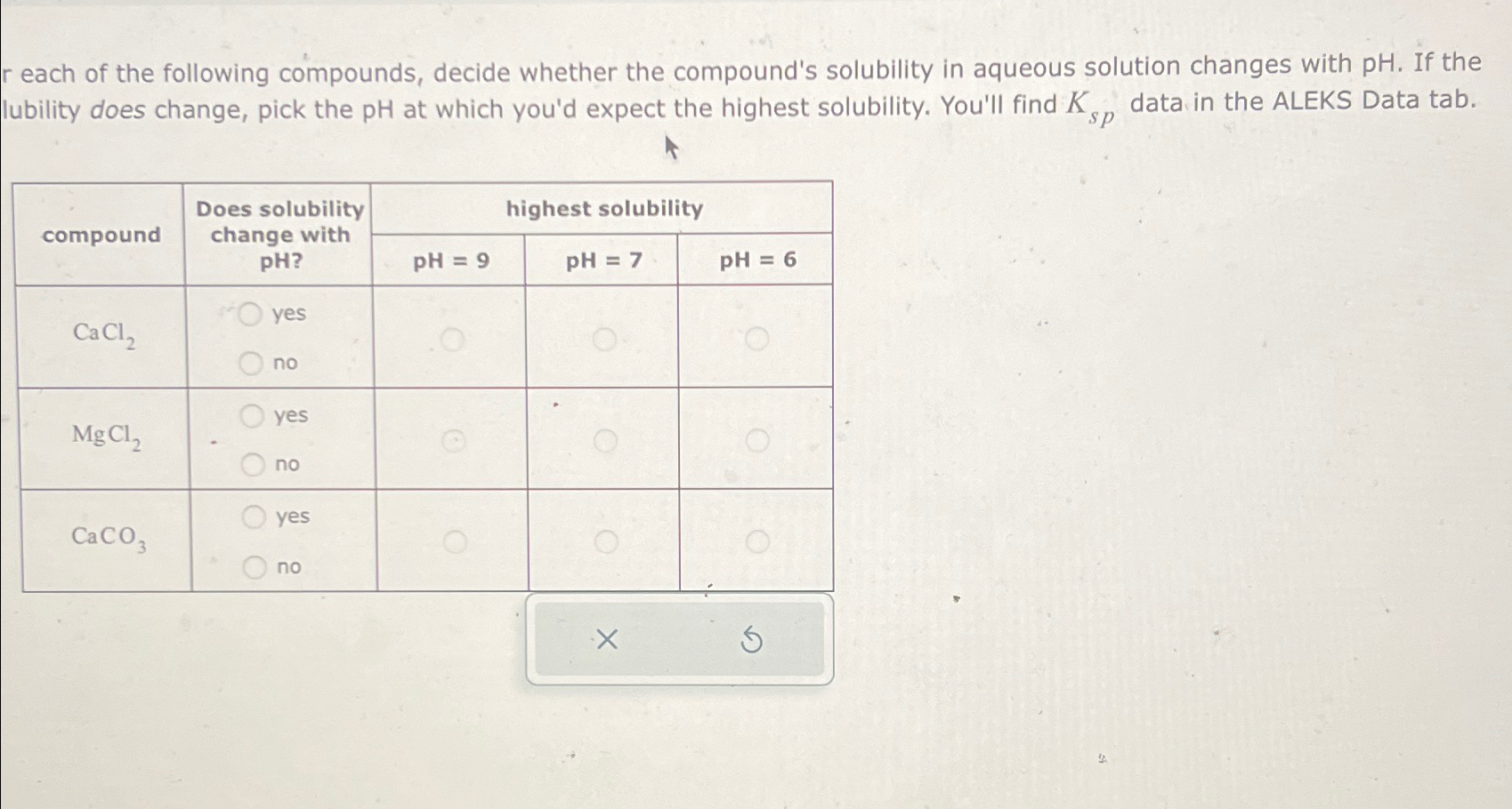 Solved reach of the following compounds, decide whether the | Chegg.com