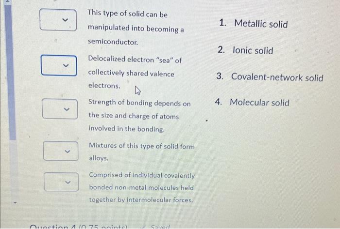 Solved Includes electrolytes. Held together by an extended | Chegg.com