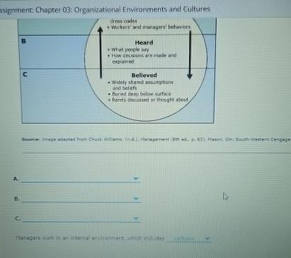 Solved ssignment: Chapter 03: Organizational Environments | Chegg.com