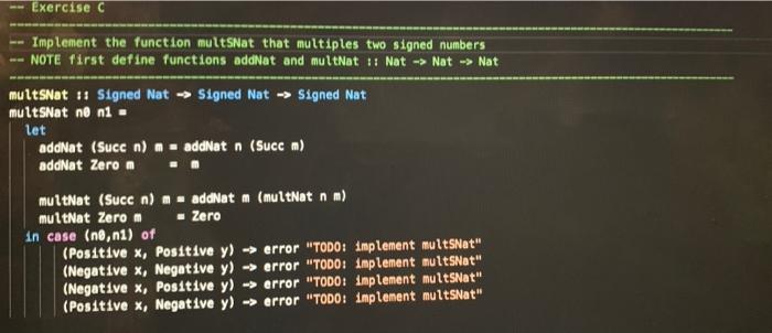 Solved Exercise C Implement The Function Mult Sat That 2053