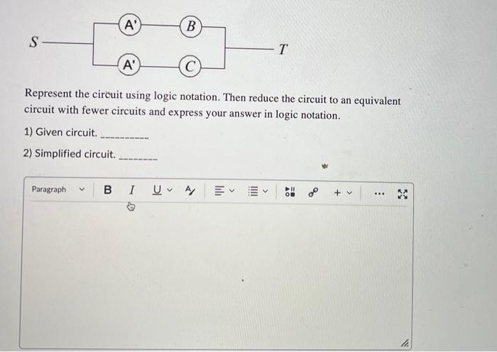 Solved reduce the circuit to an equivalent circuit with less | Chegg.com