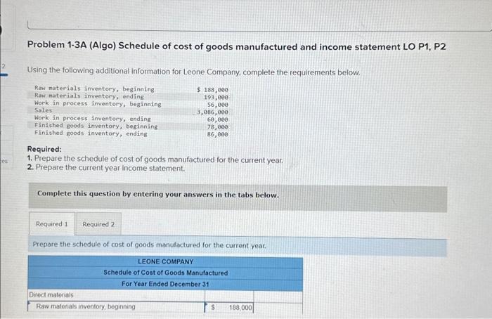 Solved Required information Use the following information | Chegg.com
