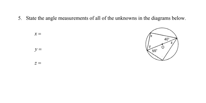 Solved State the angle measurements of all of the unknowns | Chegg.com Solved State the angle measurements of all of the unknowns | Chegg.com