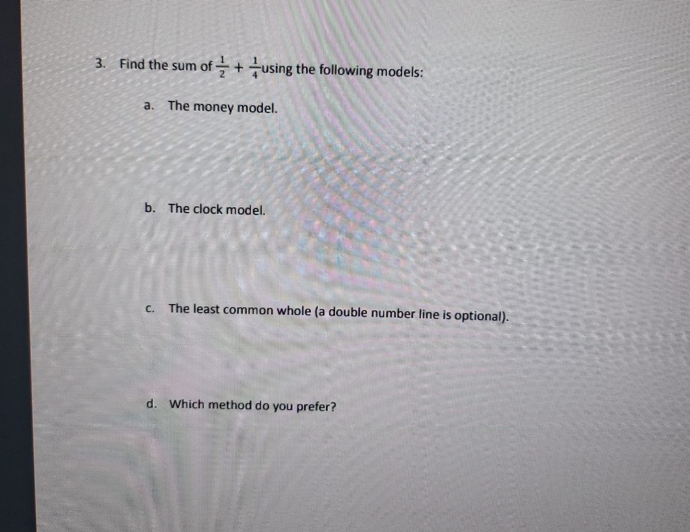 Solved Find the sum of 12+14 ﻿using the following models:a. | Chegg.com