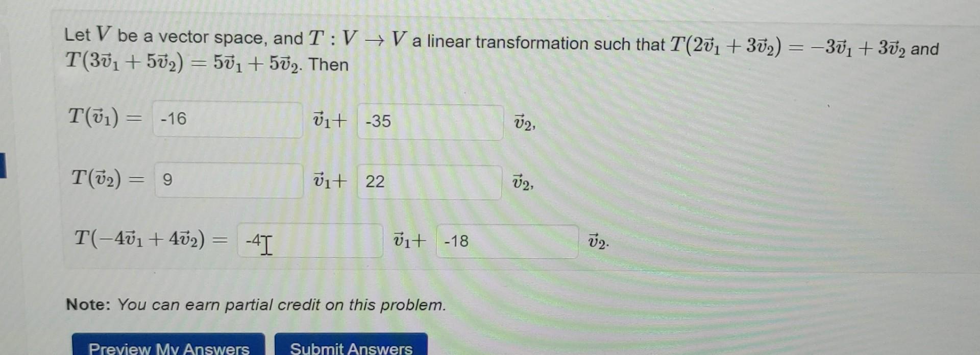 Solved Let V be a vector space, and T:V→V a linear | Chegg.com