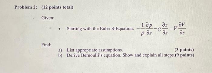 Solved Problem 2: (12 points total) Given: - Starting with | Chegg.com