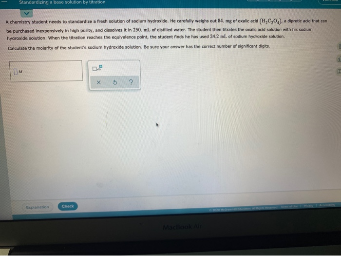 Solved Standardizing a base solution by titration A | Chegg.com Solved Standardizing a base solution by titration A | Chegg.com