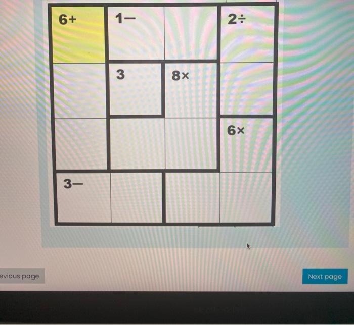 Solved Solve the KenKen puzzle below. Recall the rules: Each | Chegg.com