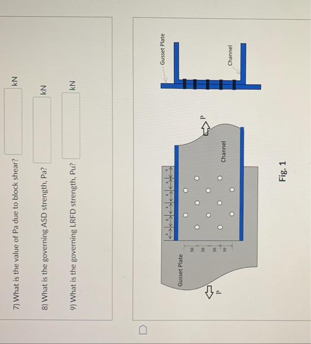 Solved Problem 2. A channel C10×25 made of A50 steel is used | Chegg.com