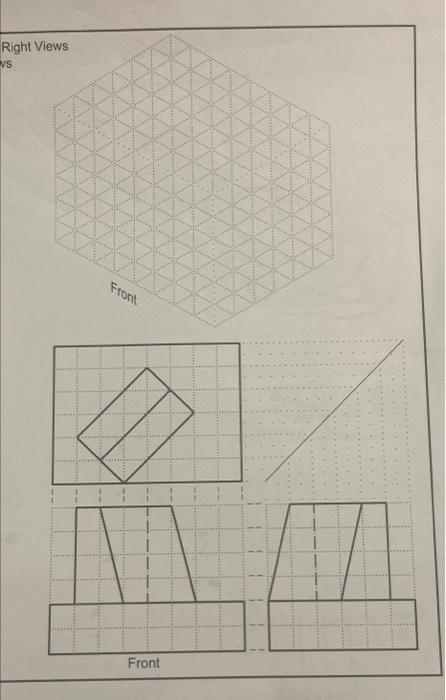 Solved Right Views Vs Front 1 Front | Chegg.com