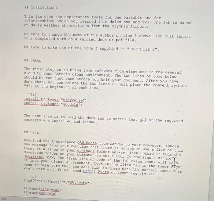 Solved \#\# Problem 3 Run appropriate numerical and | Chegg.com