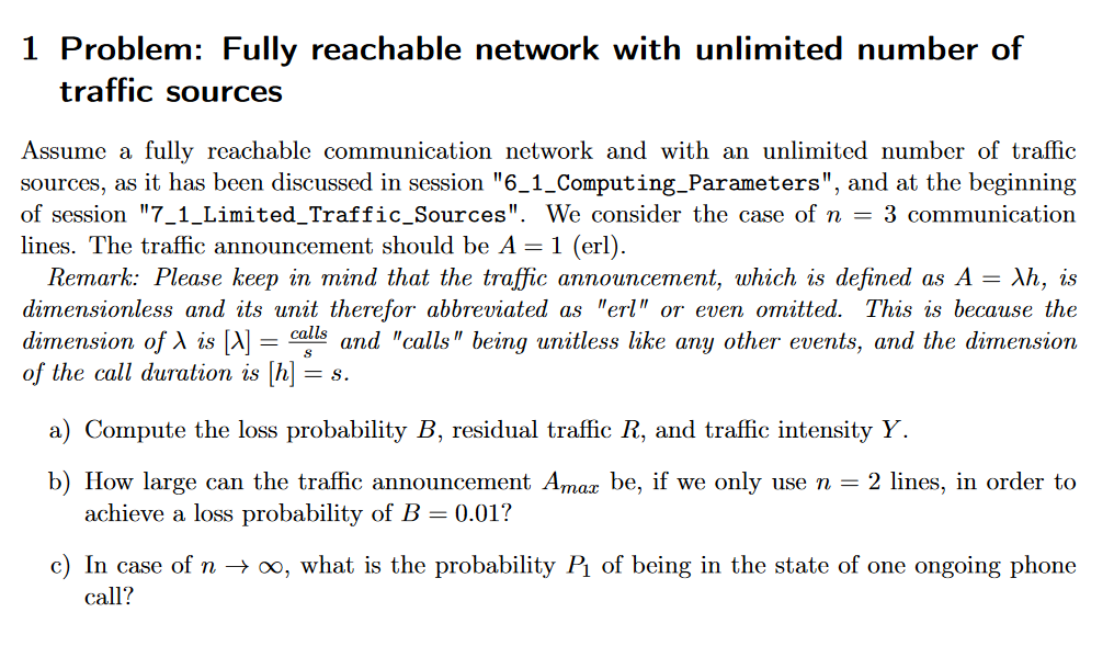 Solved 1 ﻿Problem: Fully reachable network with unlimited | Chegg.com