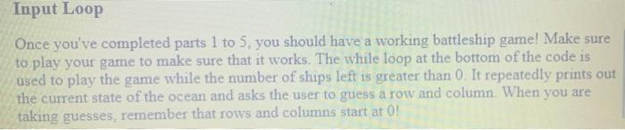 Solved In this homework, you will write your own battleship | Chegg.com