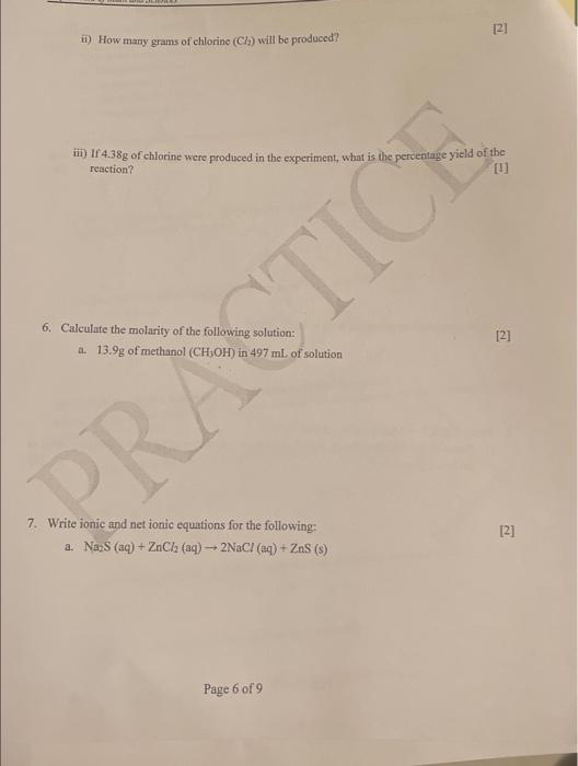 Solved 7. What is the correct chemical name for both Na2SO4 | Chegg.com