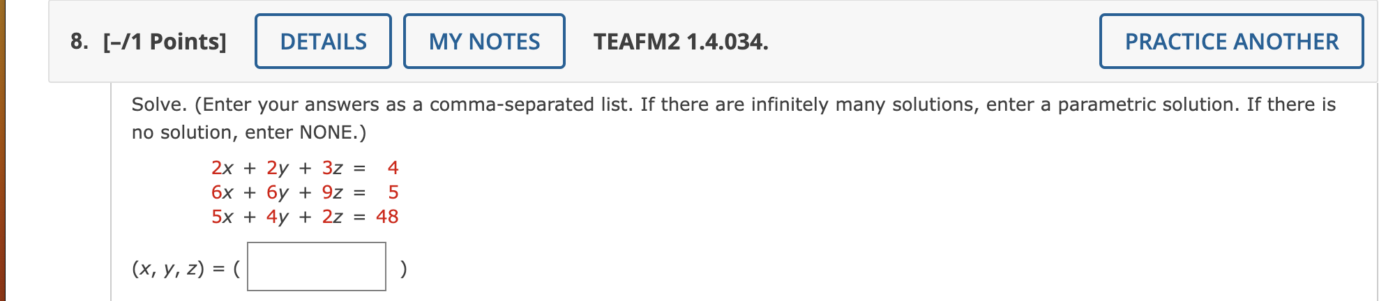 Solved Solve. (Enter your answers as a comma-separated list. | Chegg.com