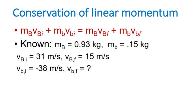 Solved Conservation of linear | Chegg.com