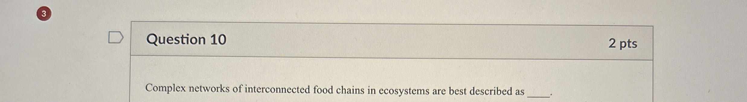 Solved Question 102 ﻿ptsComplex networks of interconnected | Chegg.com
