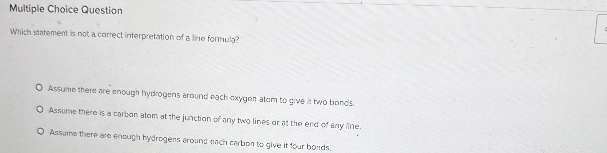 Solved Multiple Choice QuestionWhich statement is not a | Chegg.com
