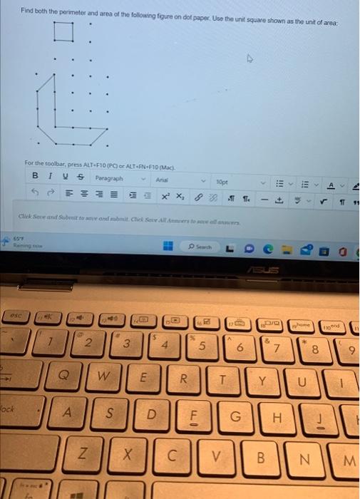 Solved Find both the perimeter and area of the following | Chegg.com