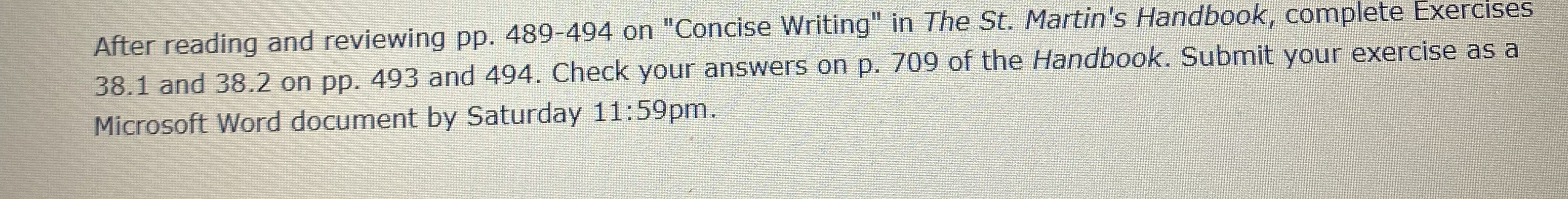 After reading and reviewing pp. 489-494 ﻿on "Concise | Chegg.com